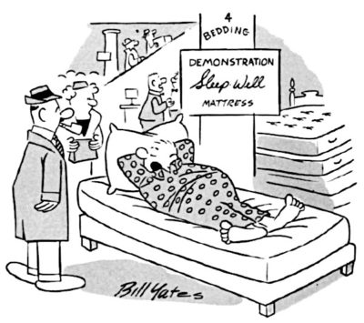 Cartoons: To the Mattresses | The Saturday Evening Post