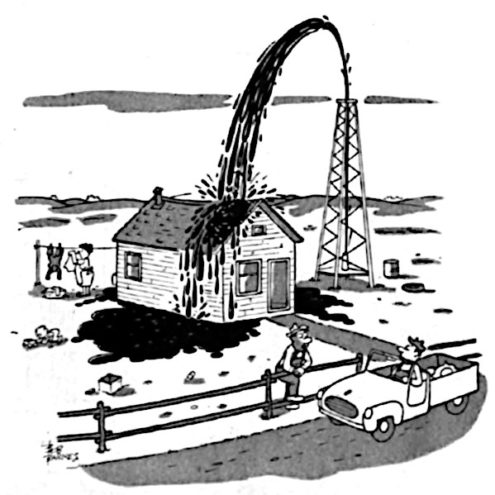 Cartoons: Striking Oil | The Saturday Evening Post