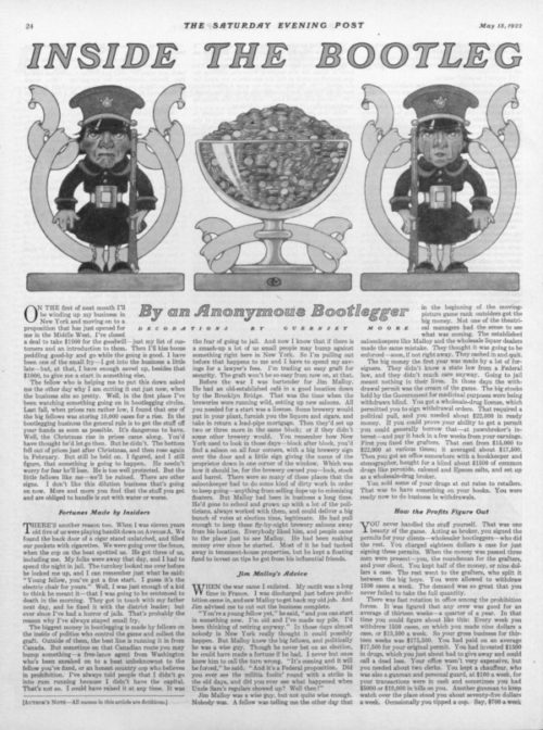 So You Want to Be a Bootlegger | The Saturday Evening Post