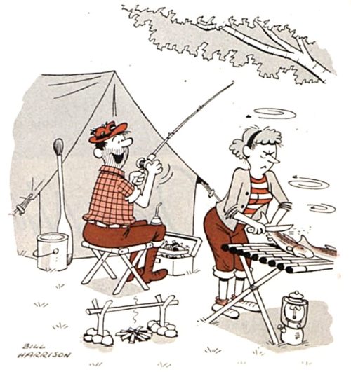Cartoons: Comical Camping | The Saturday Evening Post