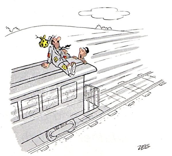 Cartoons: Train ’Toons | The Saturday Evening Post