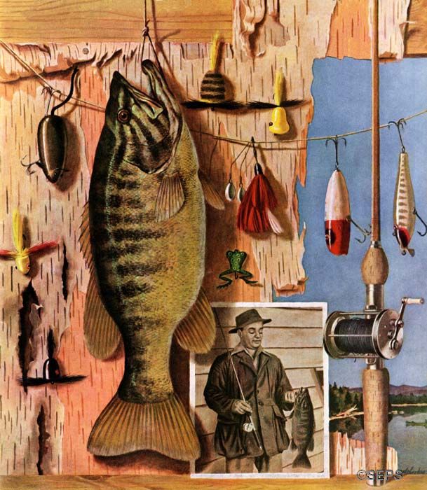 Fishing Still Life | The Saturday Evening Post