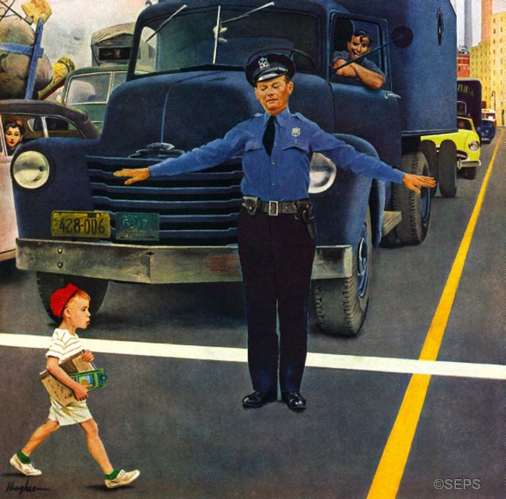 Traffic Cop | The Saturday Evening Post