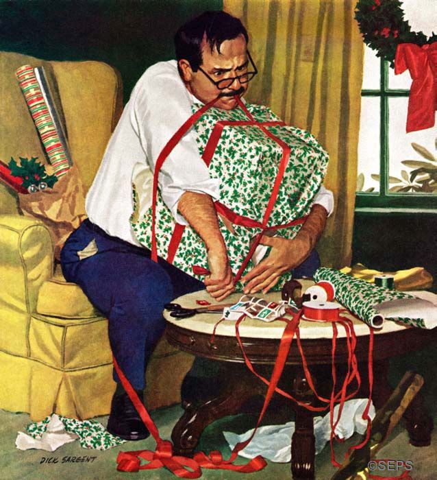 All Wrapped Up in Christmas | The Saturday Evening Post