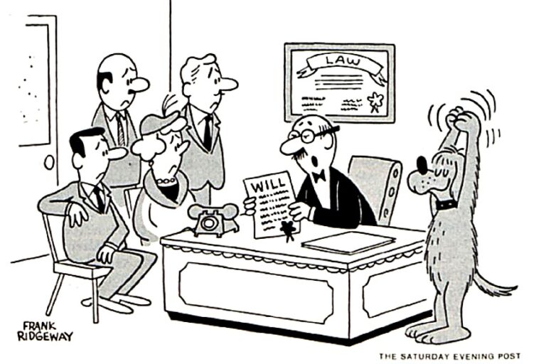 Cartoons: Where There’s a Will… | The Saturday Evening Post