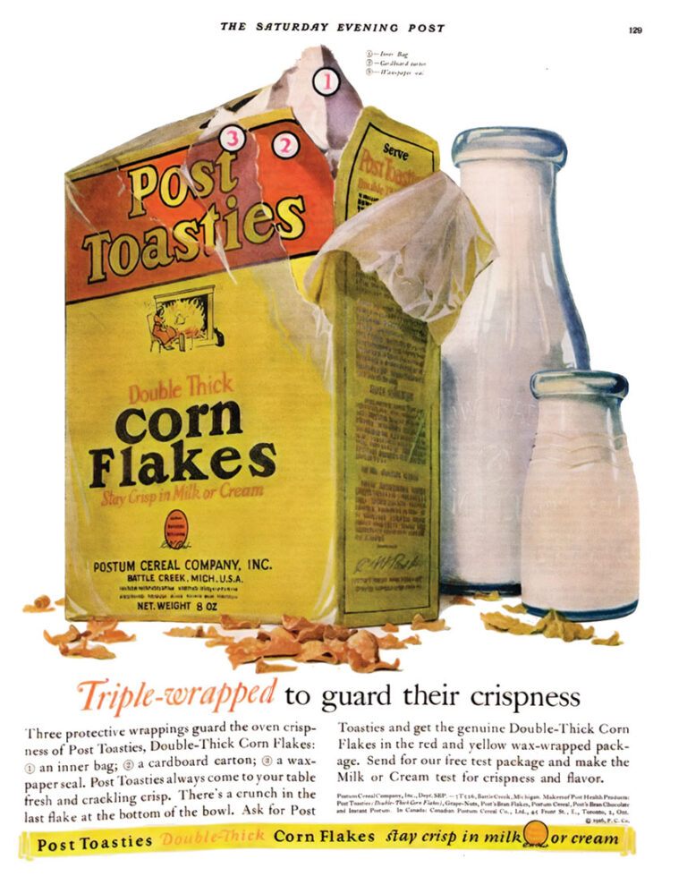 Vintage Ads: Flake Out | The Saturday Evening Post