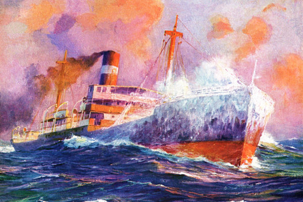 The Art of the Post: Sea-Going Artist Anton Otto Fischer | The Saturday ...