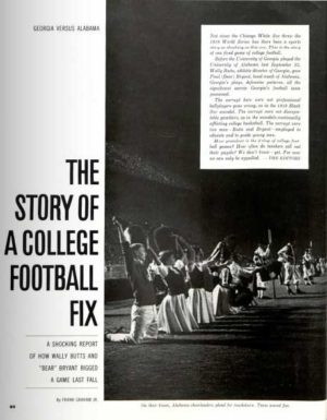 The Story of A College Football Fix | The Saturday Evening Post