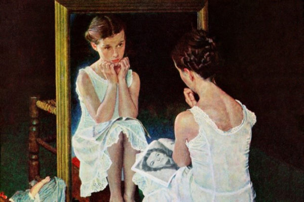 Rockwell Video Minute: Girl at Mirror | The Saturday Evening Post