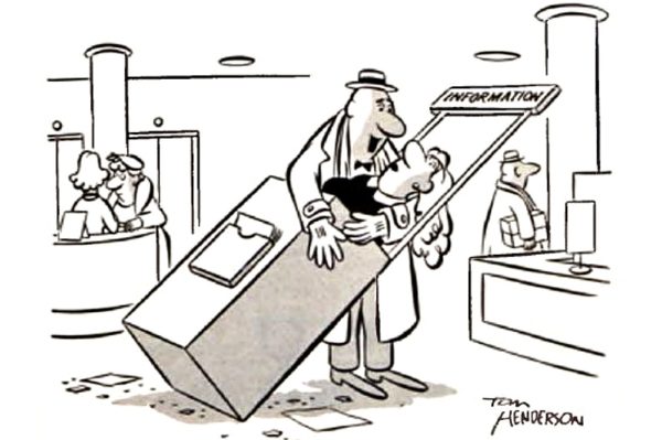 Cartoons: Information Booth | The Saturday Evening Post