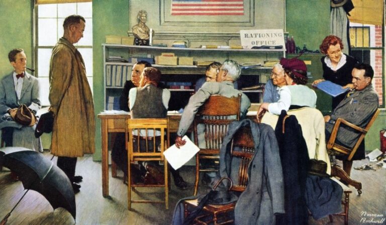 Rockwell Video Minute: The Ration Board | The Saturday Evening Post