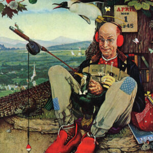 Rockwell Finally Appears as Himself in Triple Self-Portrait | The ...
