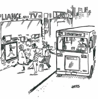 Cartoons: TV Time | The Saturday Evening Post