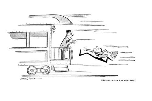 Cartoons: Commuter Rail Fails | The Saturday Evening Post