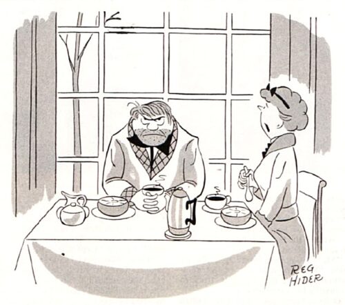 Cartoons: Breakfast in Bedlam | The Saturday Evening Post