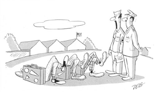 Cartoons: Madcap Military | The Saturday Evening Post