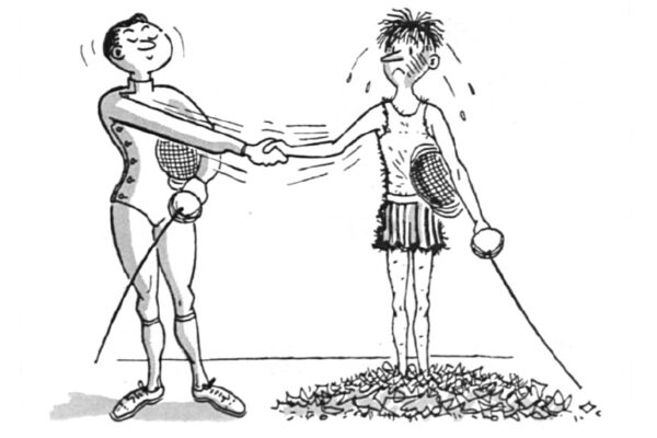 Cartoons: Fencing Fun | The Saturday Evening Post
