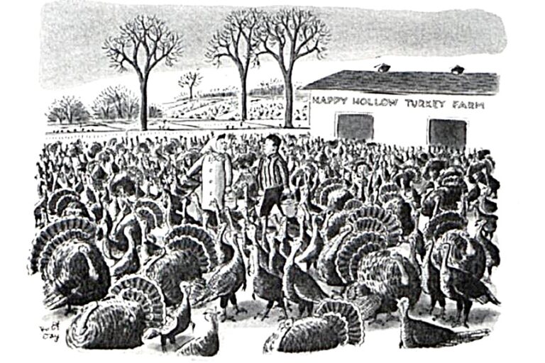 Cartoons: Turkey Smirks | The Saturday Evening Post