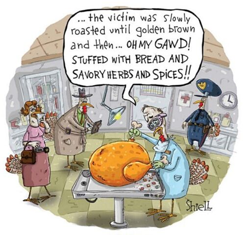 Cartoons: Turkey Smirks | The Saturday Evening Post