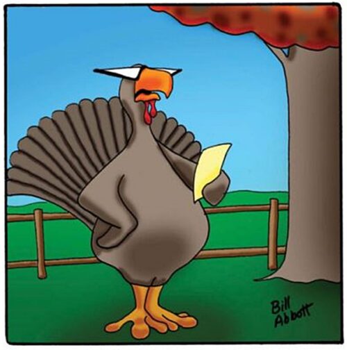 Cartoons: Turkey Smirks | The Saturday Evening Post