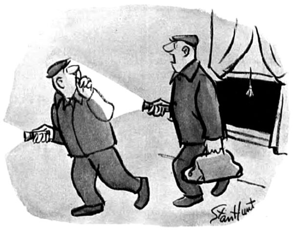 Cartoons: Burglar Banter | The Saturday Evening Post
