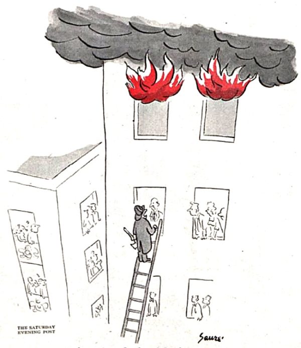 Cartoons: Firefighter Fun | The Saturday Evening Post