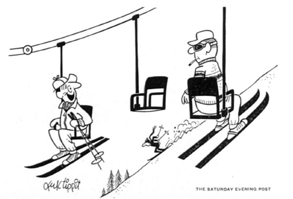 Cartoons: Outdoor Winter Fun | The Saturday Evening Post