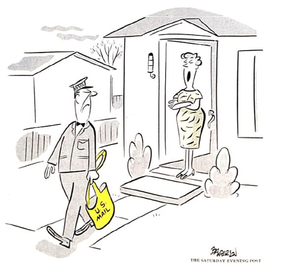 Cartoons: Mailman Mania | The Saturday Evening Post