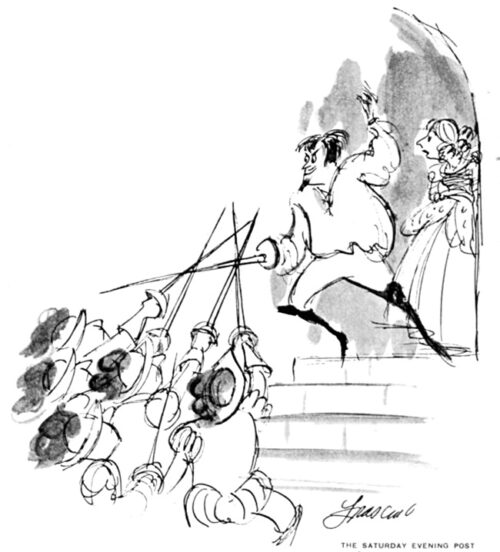 Cartoons: Fencing Fun | The Saturday Evening Post