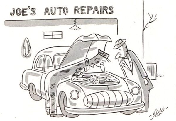 Cartoons: Maddening Mechanics | The Saturday Evening Post