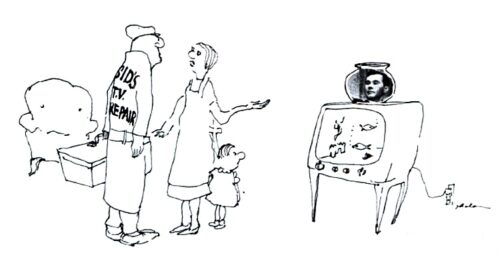 Cartoons: TV Time | The Saturday Evening Post