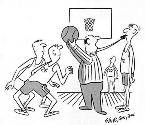Cartoons: Hoop Humor | The Saturday Evening Post