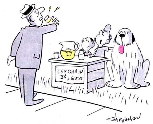 Cartoons: Lemonade Stand Laughs | The Saturday Evening Post