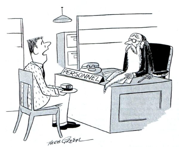Cartoons: It’s Personnel | The Saturday Evening Post