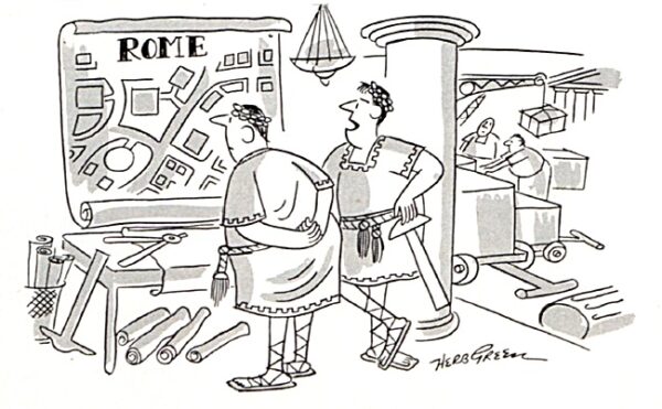 Cartoons: The Roman Empire | The Saturday Evening Post