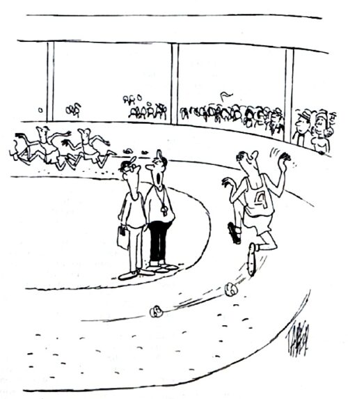 Cartoons: Track & Field | The Saturday Evening Post