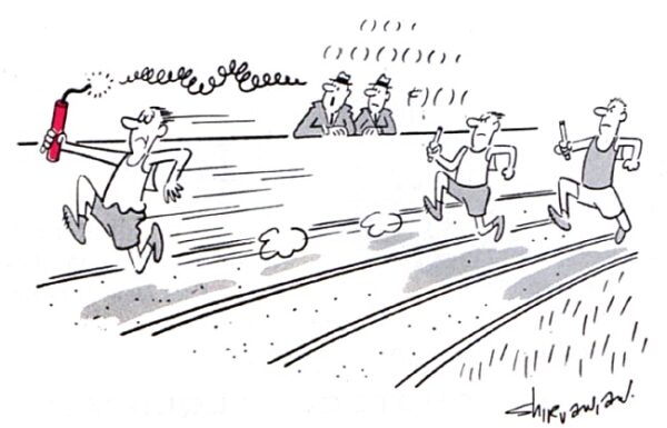 Cartoons: Track & Field | The Saturday Evening Post