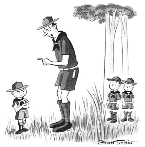 Cartoons: All About Scouts | The Saturday Evening Post