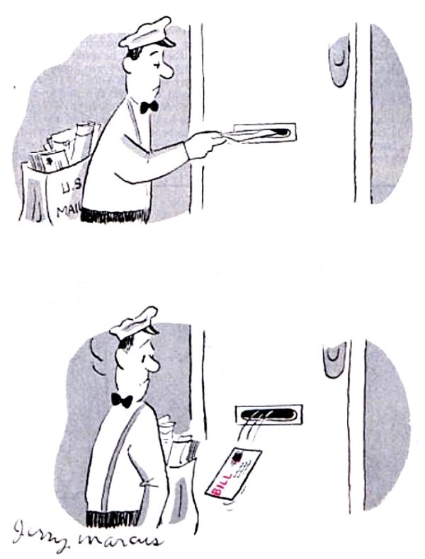 Cartoons: Mailman Mania | The Saturday Evening Post