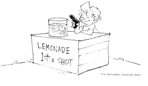 Cartoons: Lemonade Stand Laughs | The Saturday Evening Post