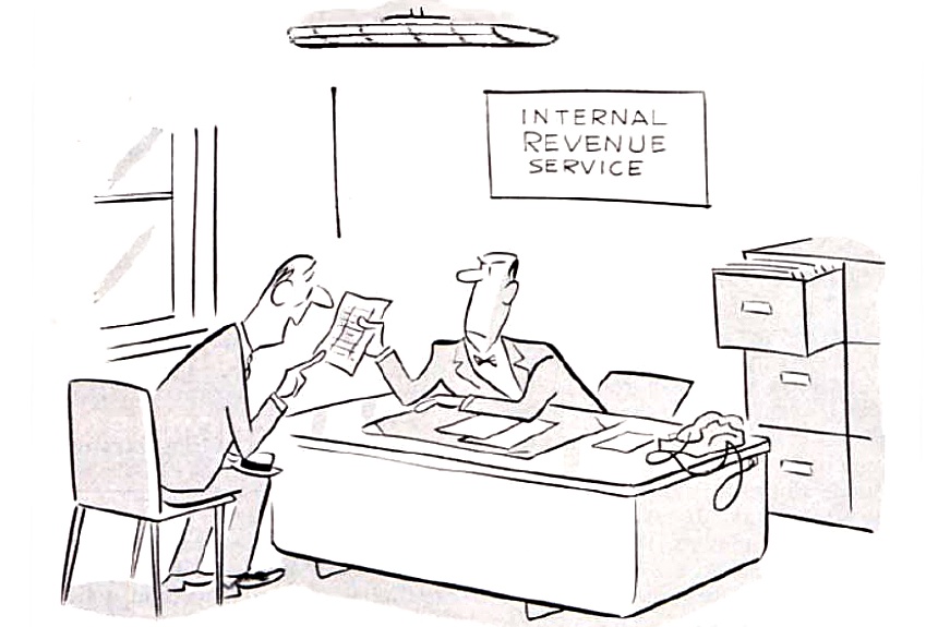 Cartoons: Tax Cracks | The Saturday Evening Post