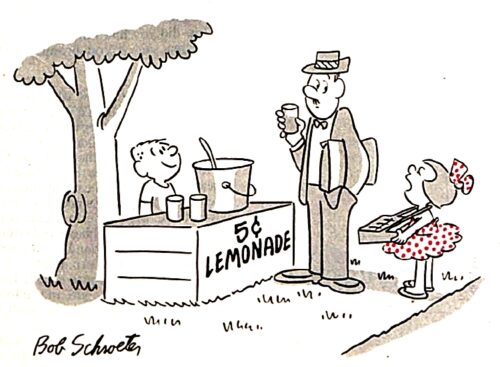 Cartoons: Lemonade Stand Laughs | The Saturday Evening Post