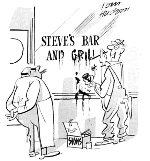 Cartoons: Passing the Bar | The Saturday Evening Post