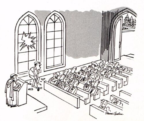 Cartoons: Church Chats | The Saturday Evening Post