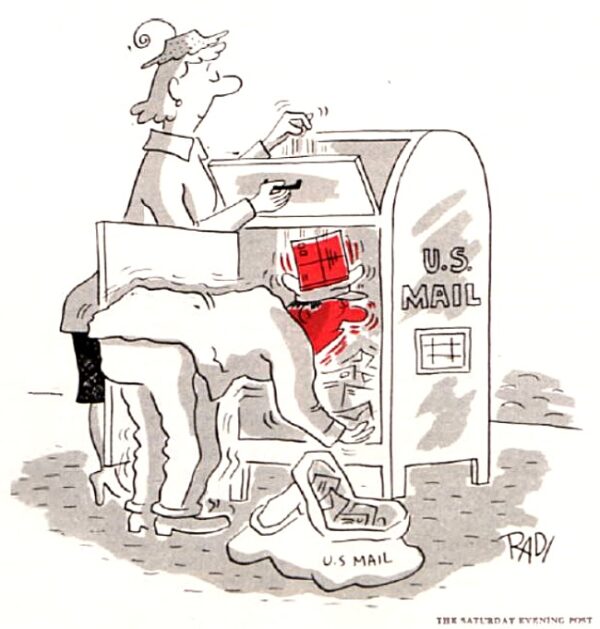Cartoons: Mailman Mania | The Saturday Evening Post