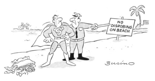 Cartoons: Beach Buffoonery | The Saturday Evening Post