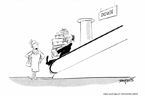 Cartoons: Department Store Days | The Saturday Evening Post