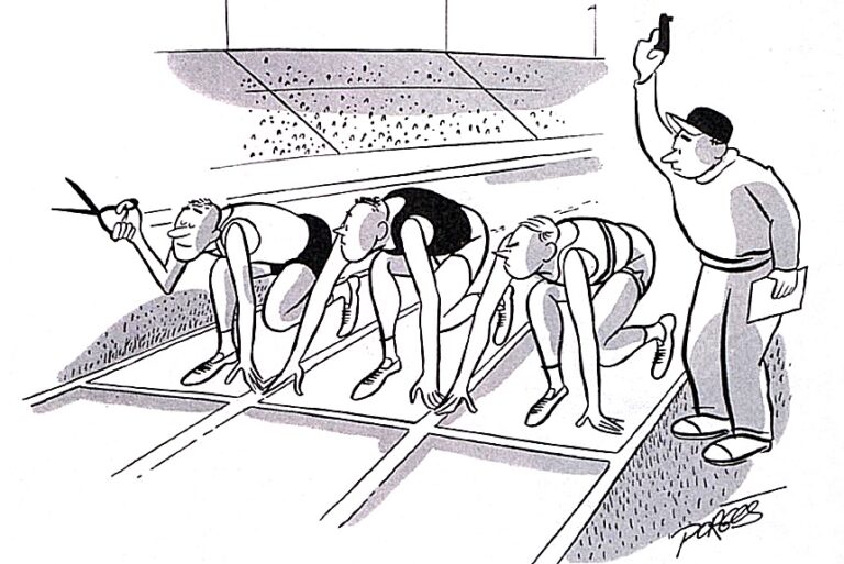 Cartoons: Track & Field | The Saturday Evening Post