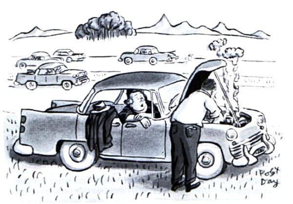 Cartoons: Car Trouble | The Saturday Evening Post
