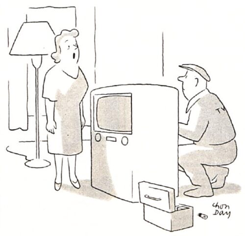 Cartoons: TV Time | The Saturday Evening Post